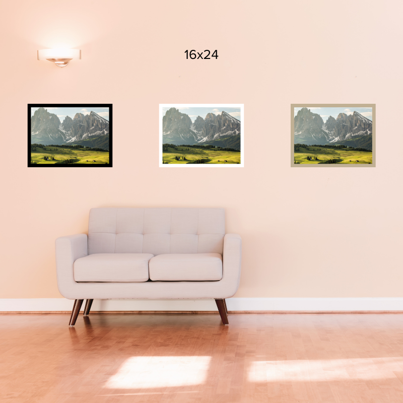 Framed Canvas – Dittos Print